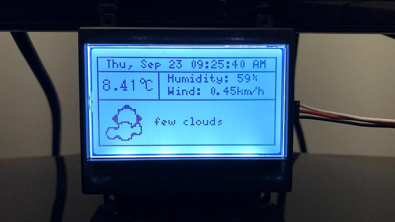 Weather Display : 11 Steps (with Pictures) - Instructables