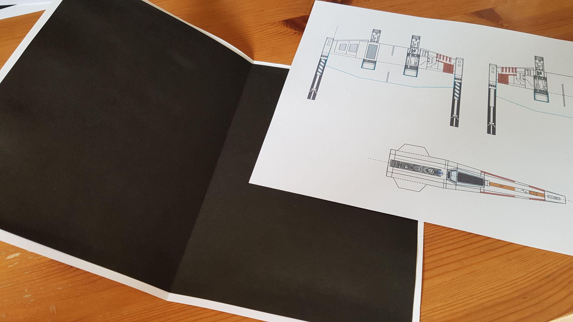 Pop Up X-Wing Card : 4 Steps - Instructables
