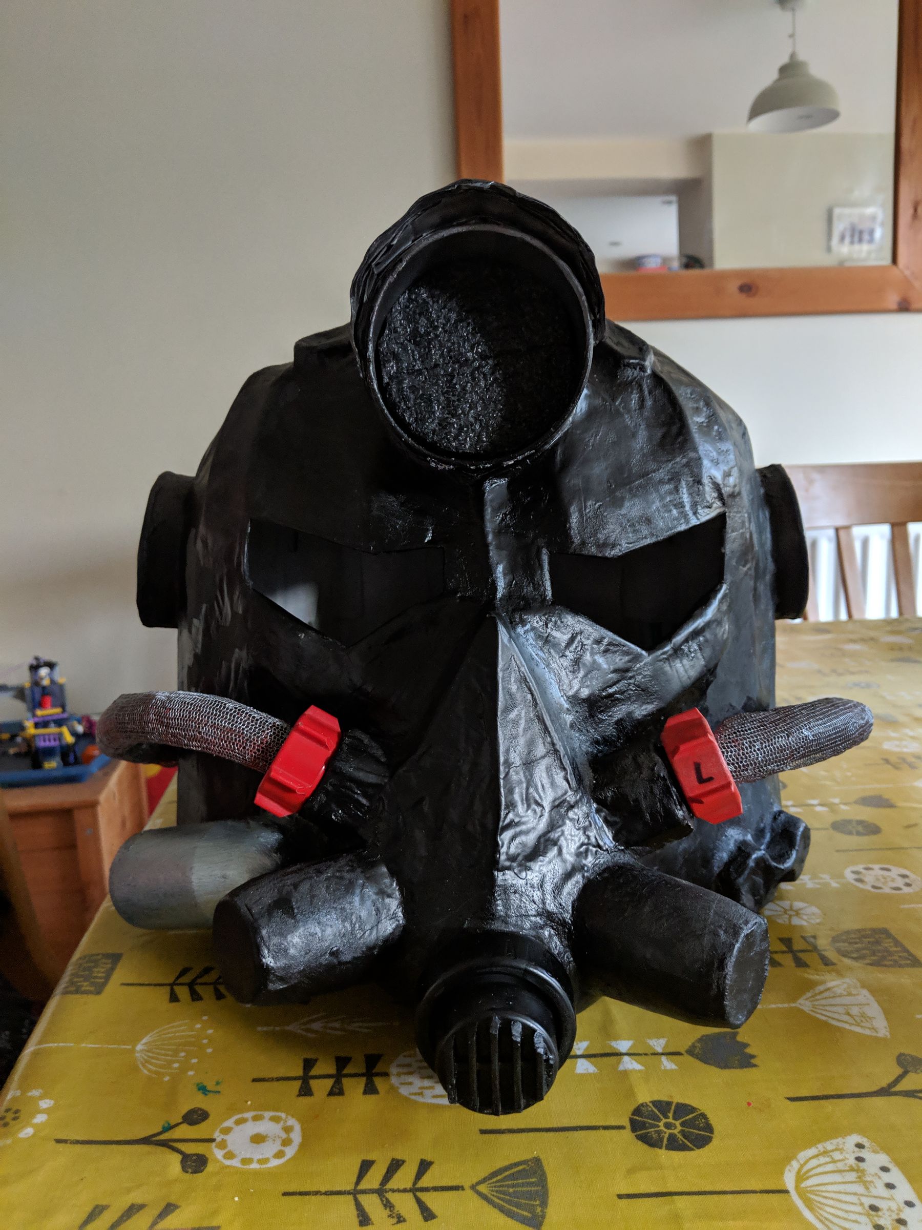 Recycled Power Armour Helmet : 19 Steps - Instructables