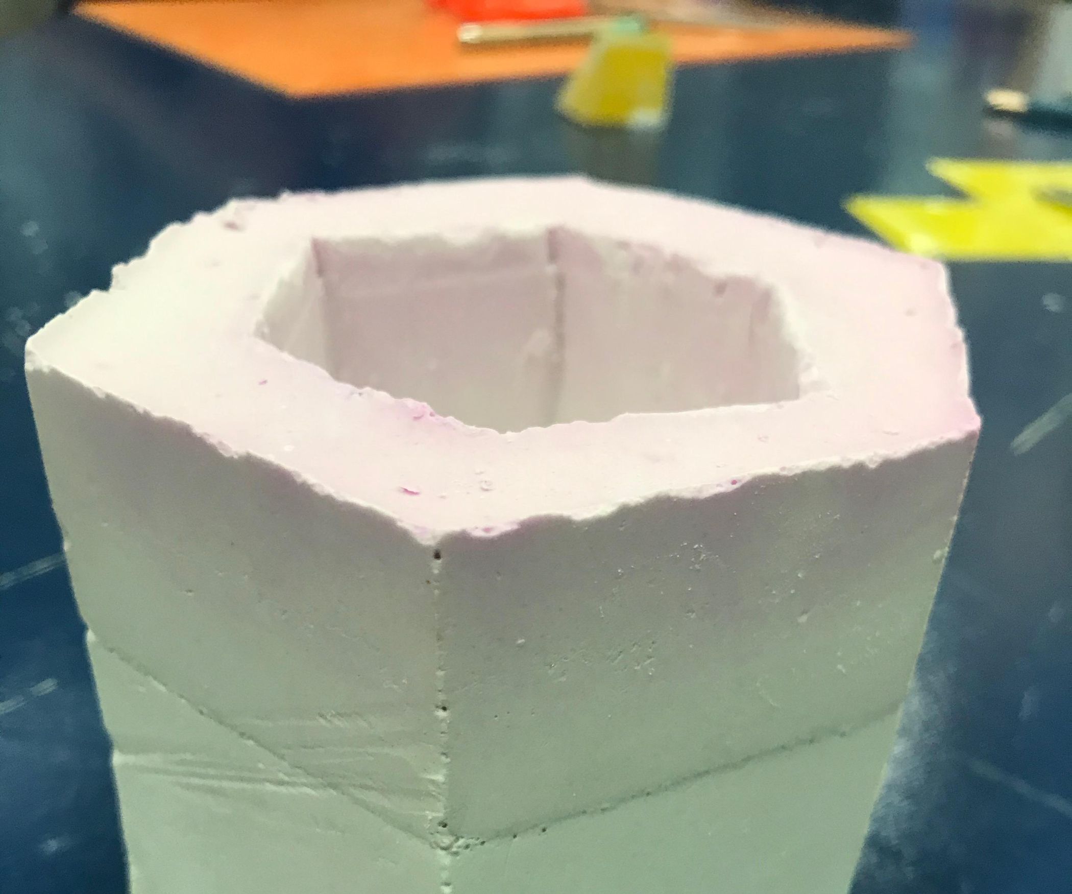 Saran S - Casting Plaster Pencil Holder : 10 Steps - Instructables