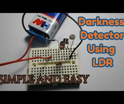 Dark Detector Using BC547 Transistor : 3 Steps - Instructables