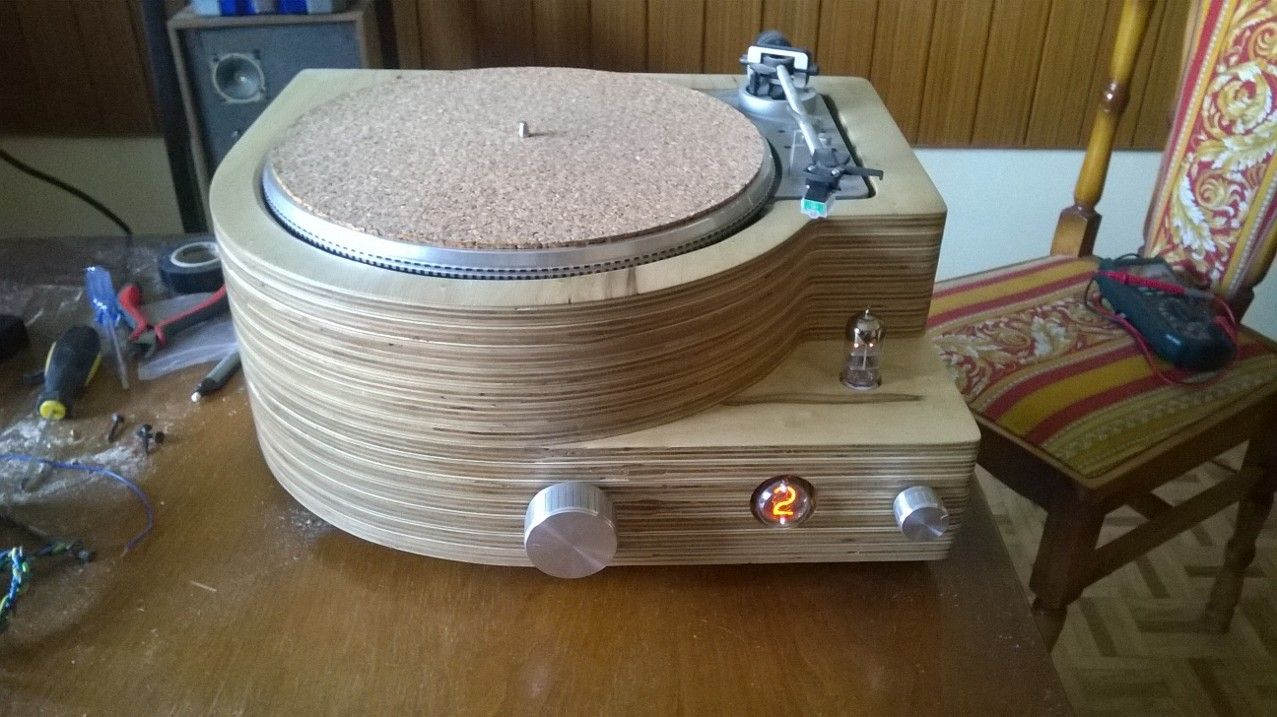 DIY Turntable With Amp Preamp and Buffer in Wooden Case : 7 Steps (with ...