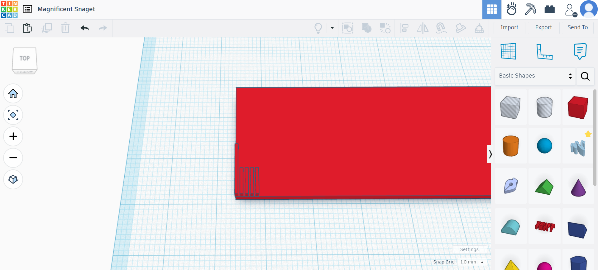 Design and Print a Simple 6-Inch Ruler in Tinkercad : 13 Steps (with ...