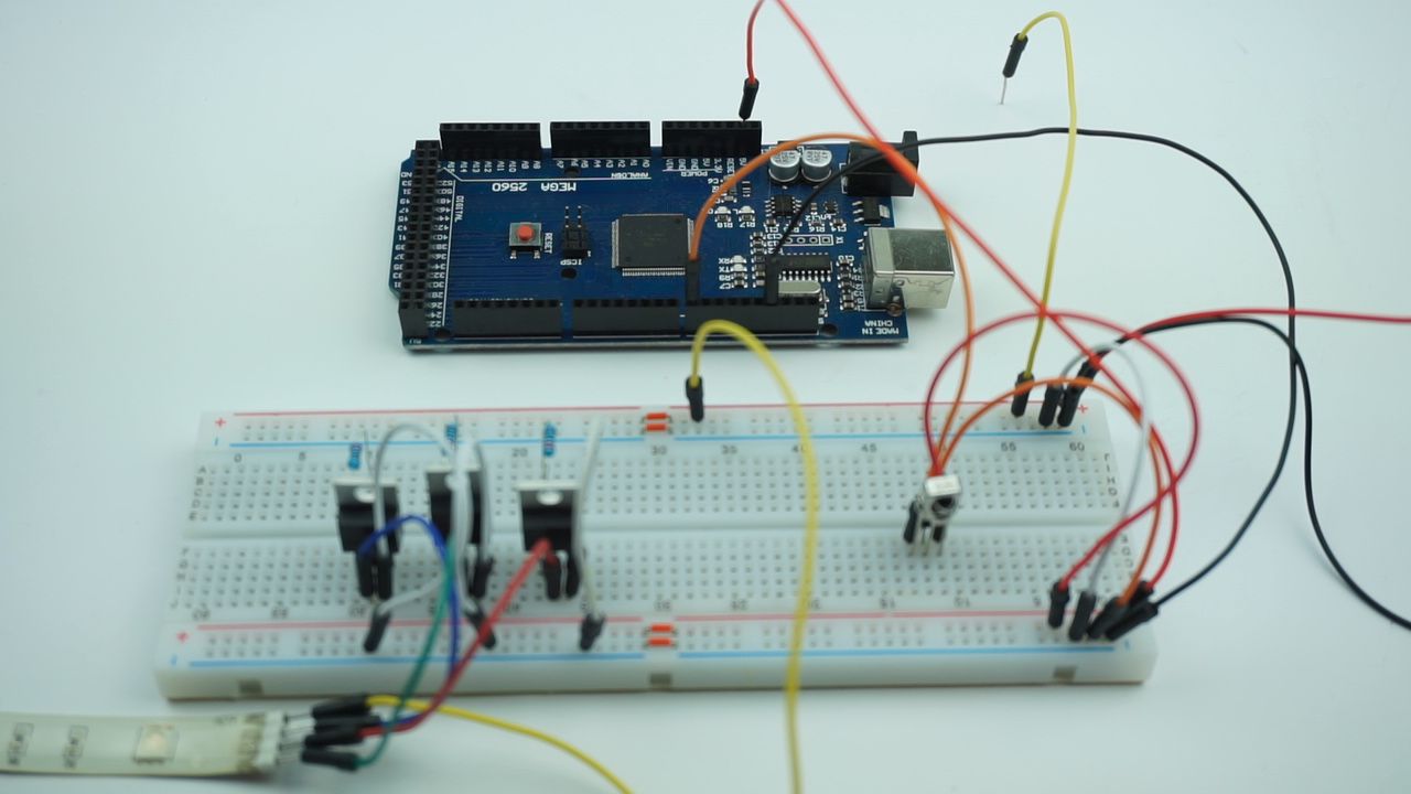 DIY Arduino RGB LED Strip IR Controller : 5 Steps - Instructables