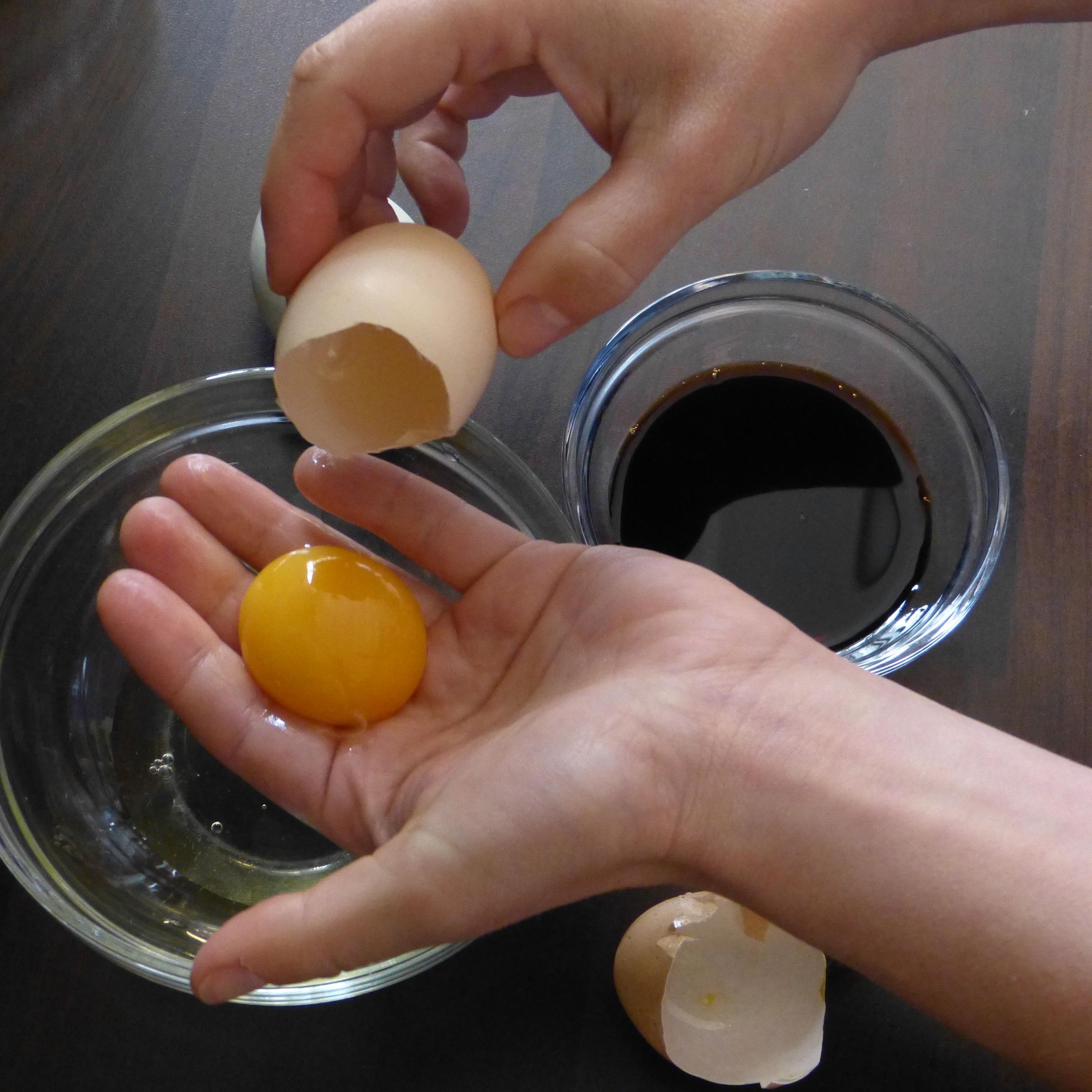Cured Egg Yolk, Salmon and Avocado Open Sandwich : 6 Steps (with ...