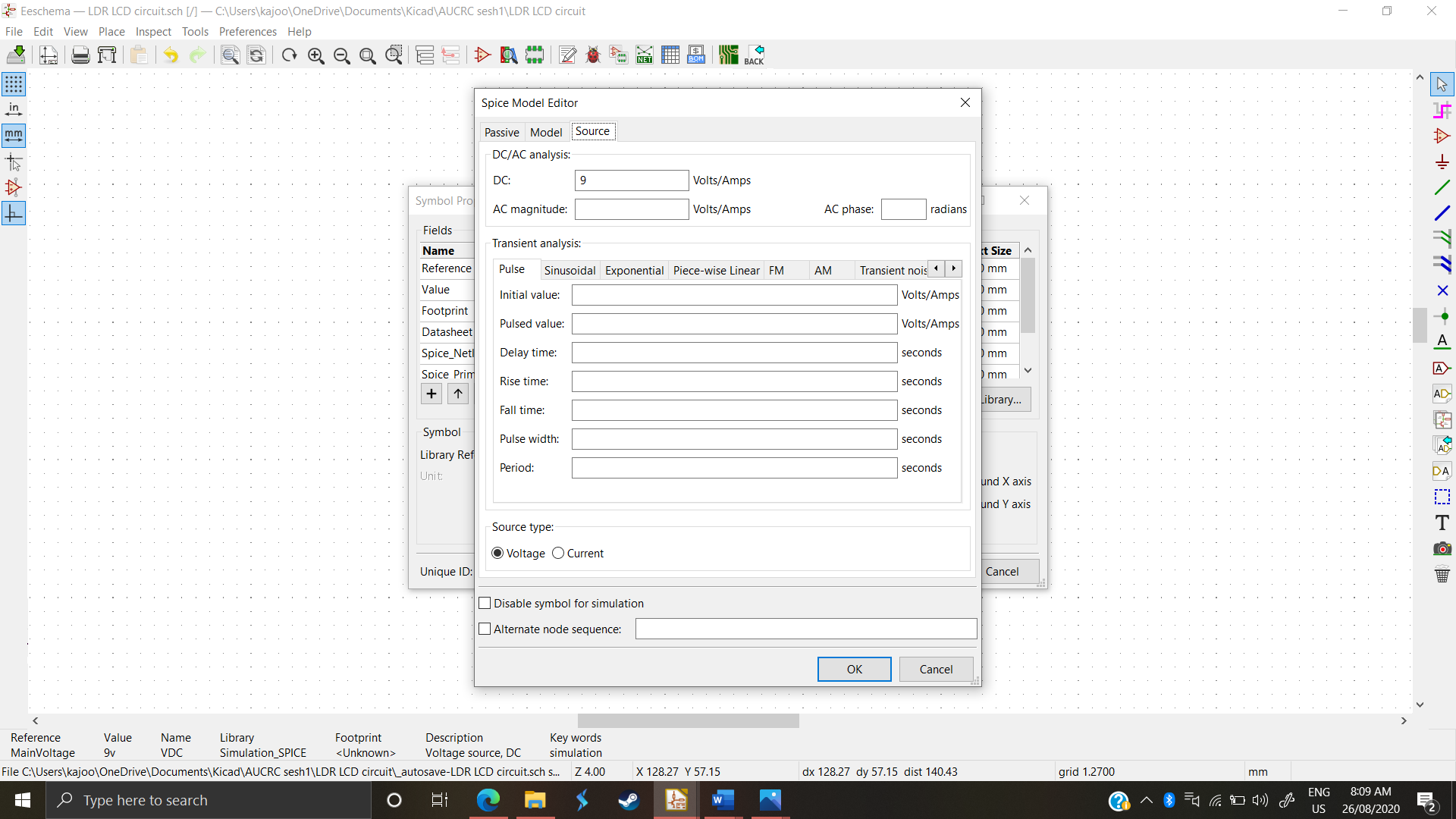 Simulating a KiCad Circuit : 7 Steps - Instructables