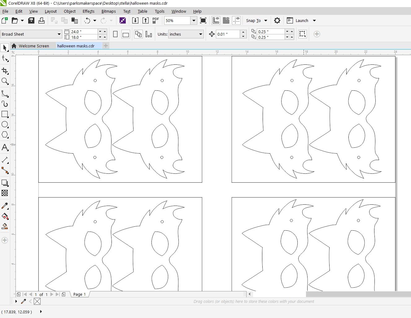 Laser Tips 2: Laser-Cut Paper Halloween Masks : 5 Steps (with Pictures ...