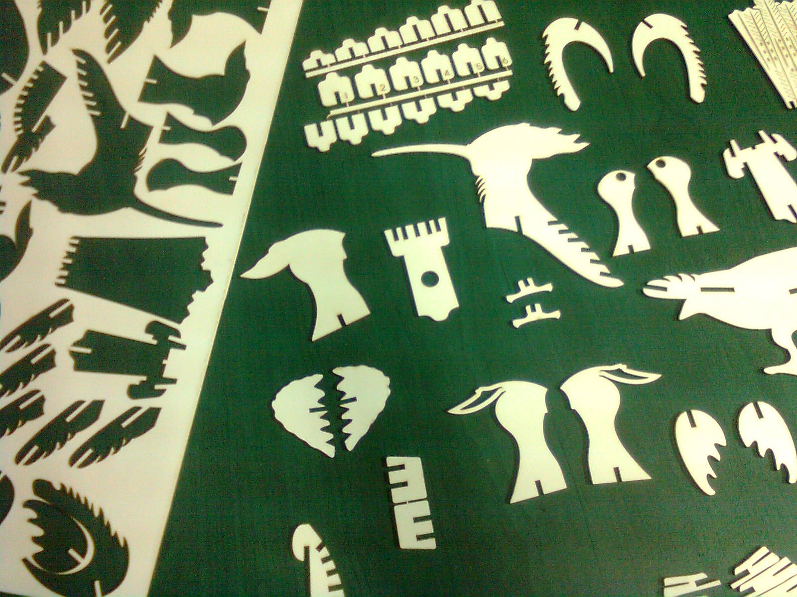Cut a 3D Bird With Laser Cutter : 6 Steps - Instructables