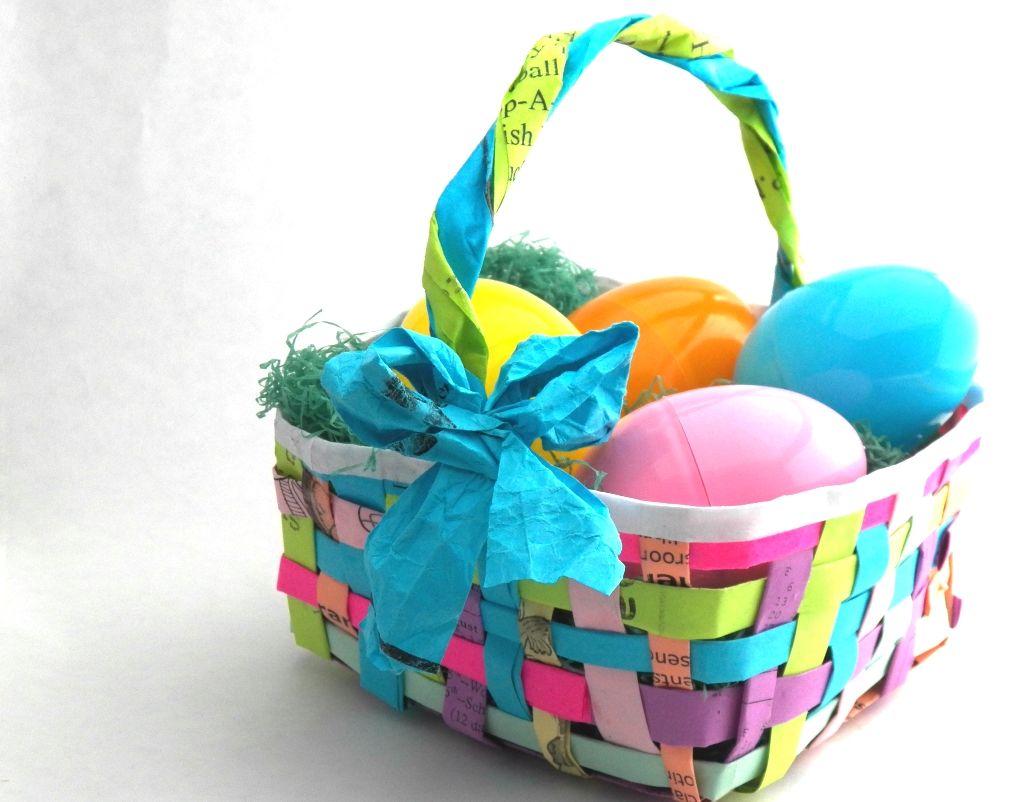 Paper Easter Baskets