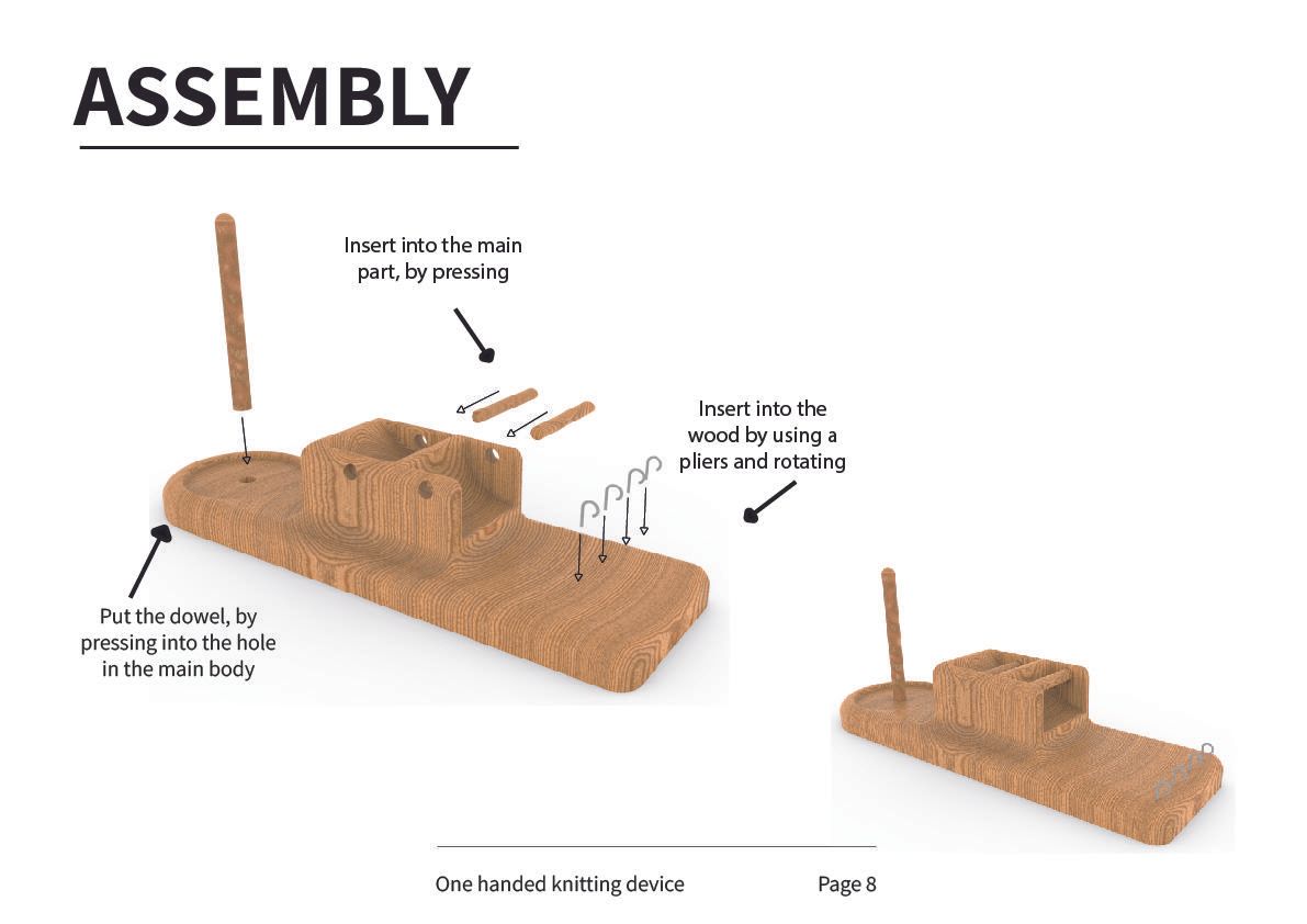 One Handed Crochet Knitting Device : 5 Steps - Instructables
