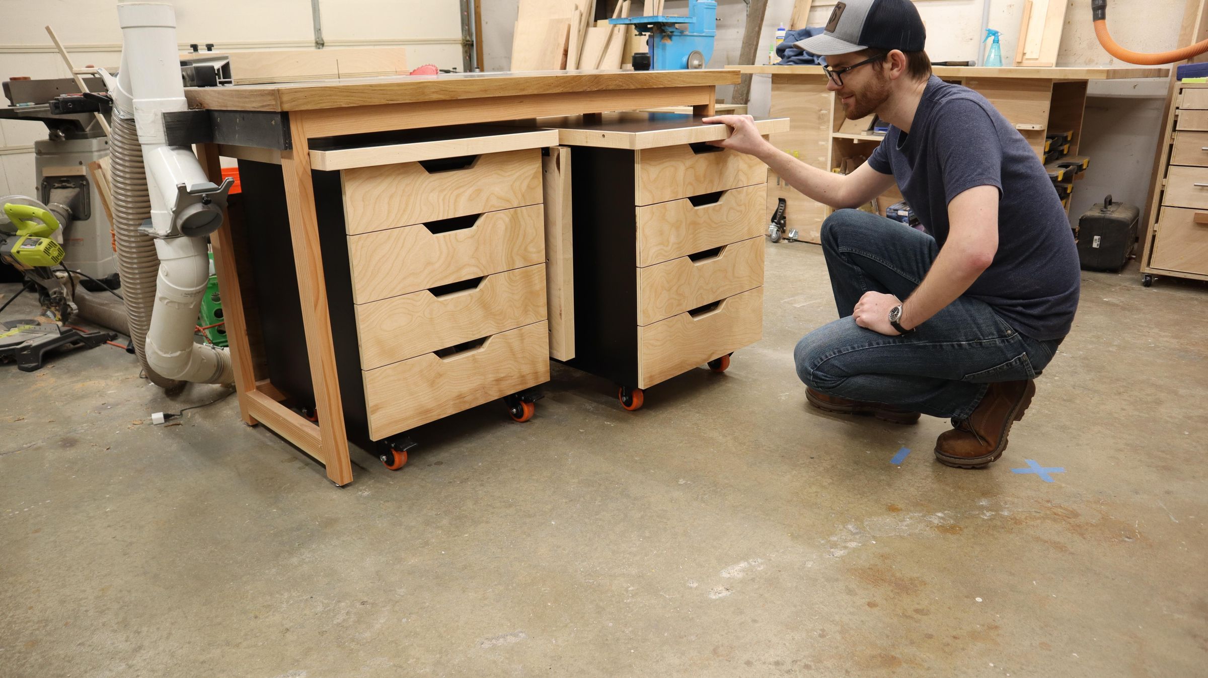 Tool Storage Carts With Folding Top! : 12 Steps (with Pictures ...