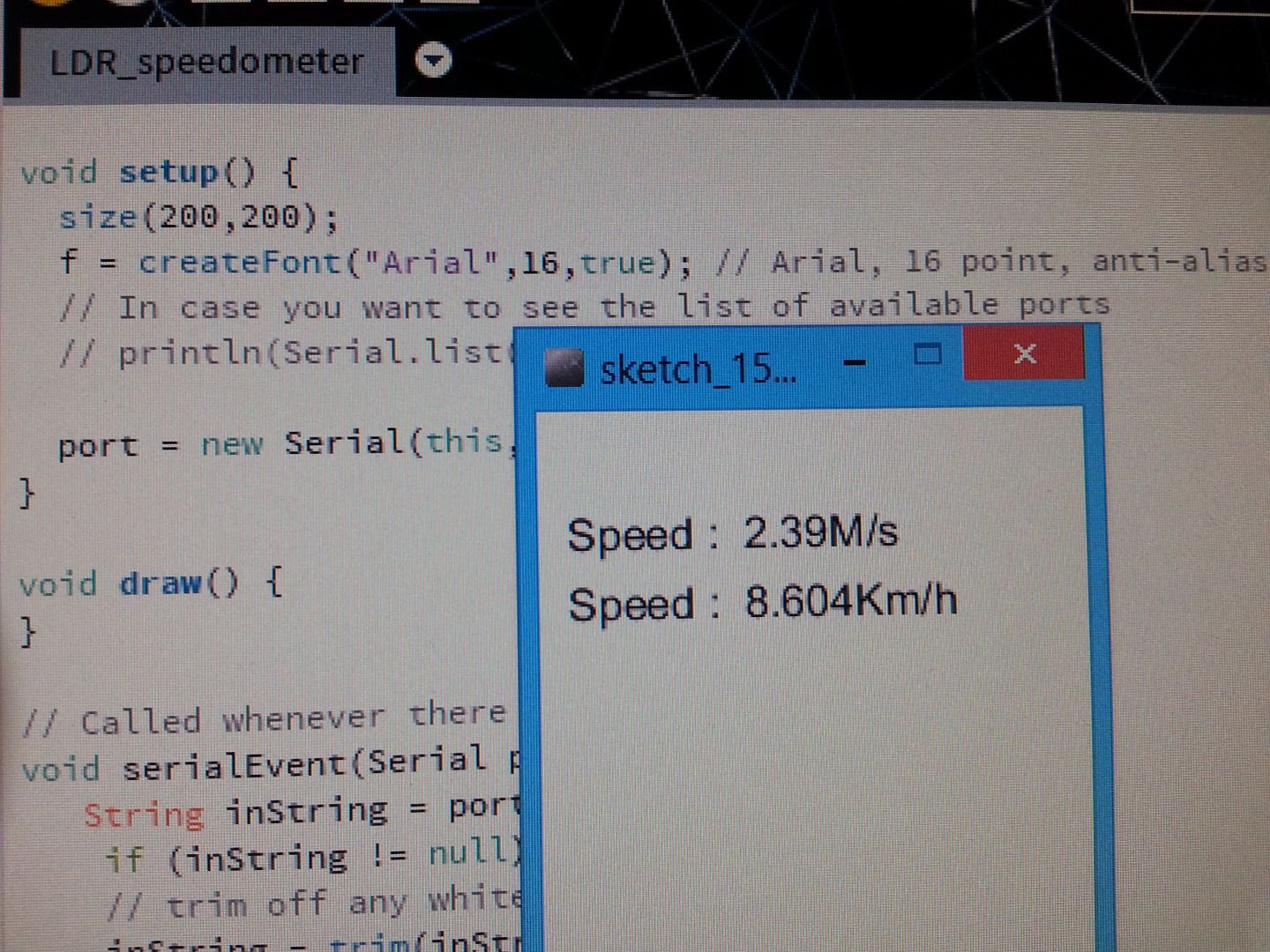 Arduino LDR Speedometer : 4 Steps - Instructables
