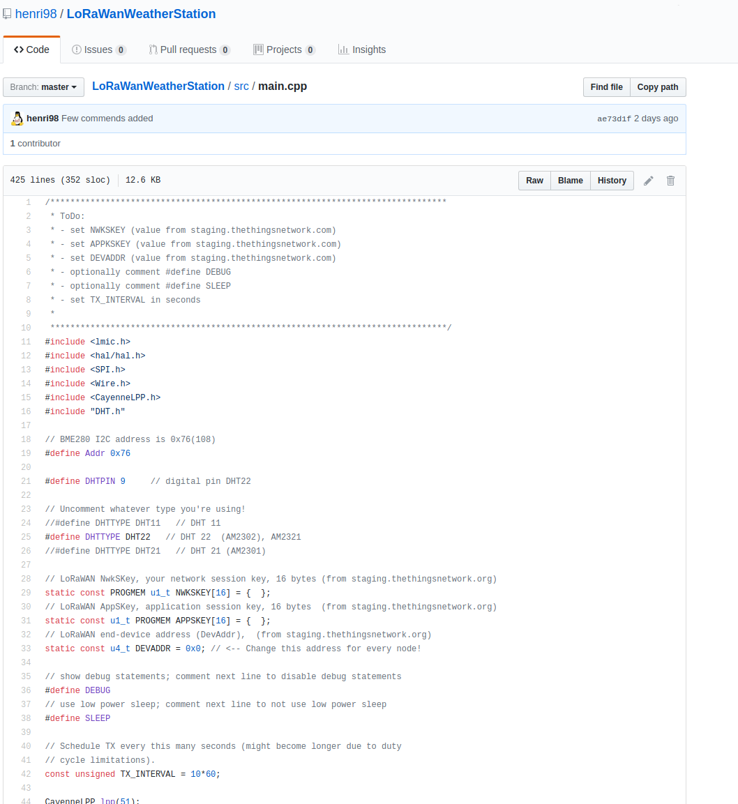 Internet of Things: LoRa Weather Station : 7 Steps (with Pictures ...