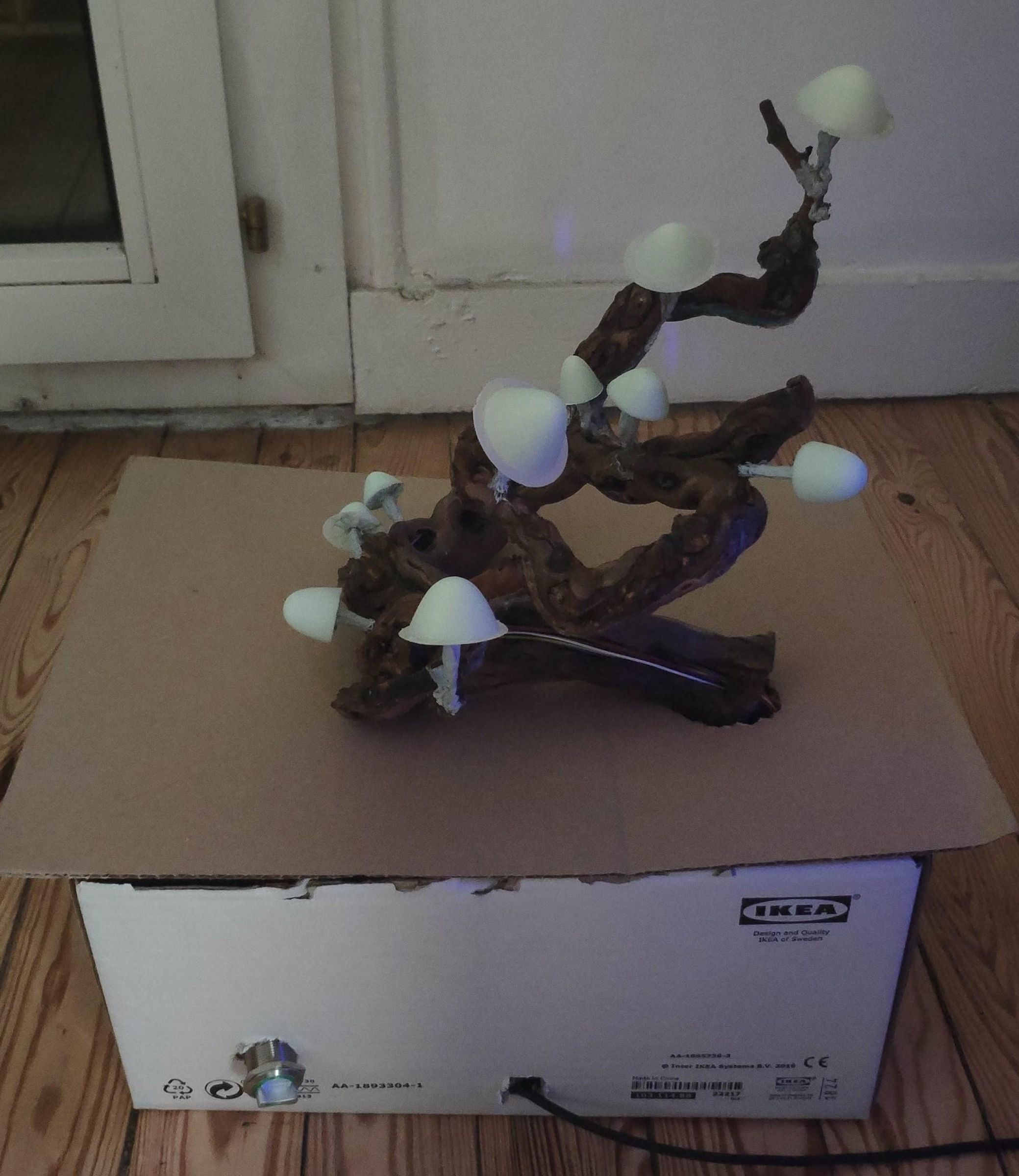 Glowing Mushroom Light : 9 Steps (with Pictures) - Instructables
