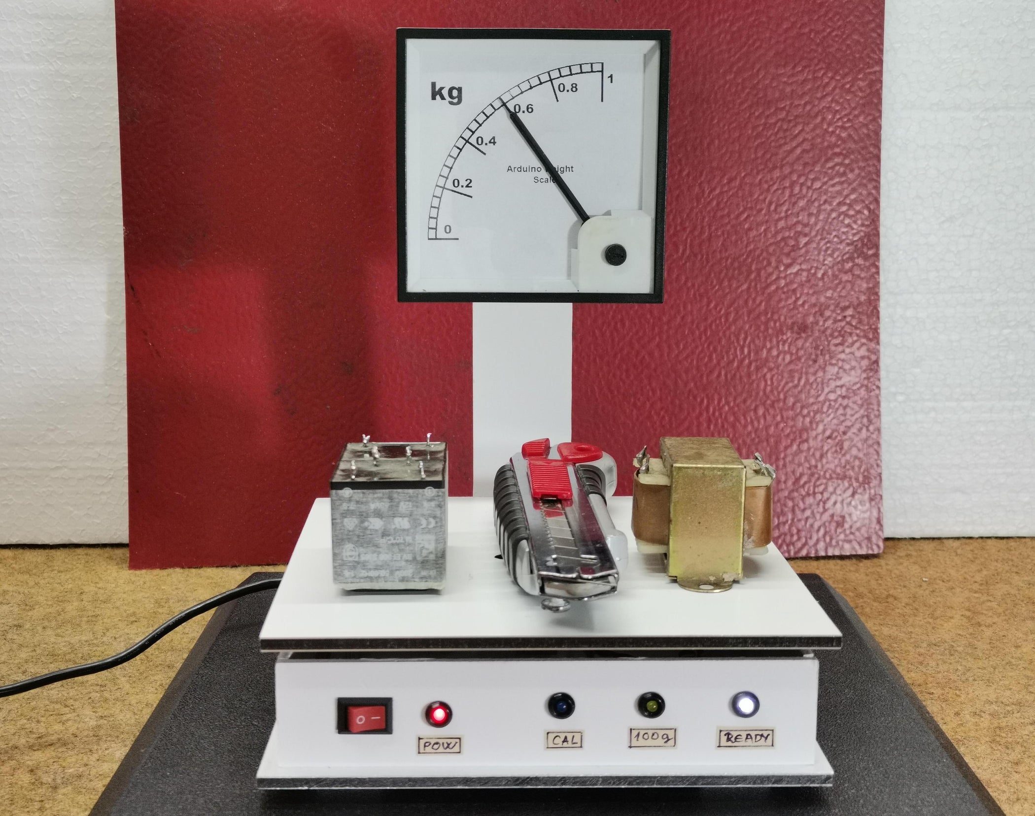 Arduino Weighing Machine Scale With Analog Showing 3 Steps Instructables 5048