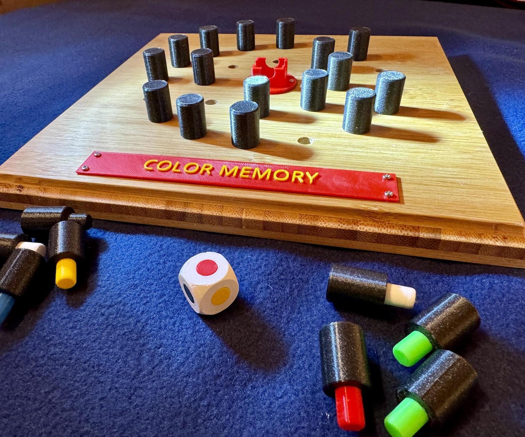 Color Memory - Family Game - Woodwork - 3D Printing : 12 Steps (with Pictures) - Instructables