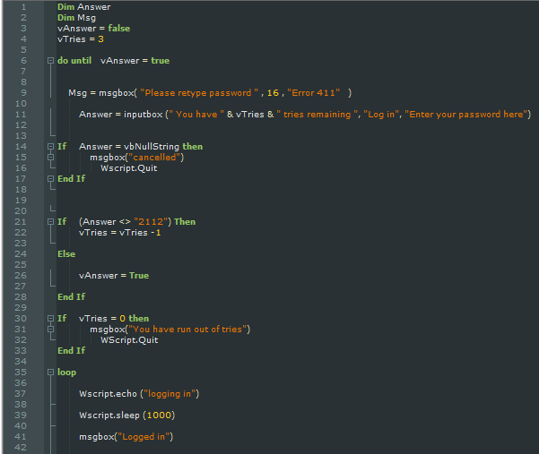 Fun With Easy VBS!!! : 5 Steps - Instructables