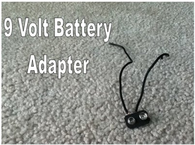 How to Make a 9 Volt Battery Adapter : 5 Steps - Instructables