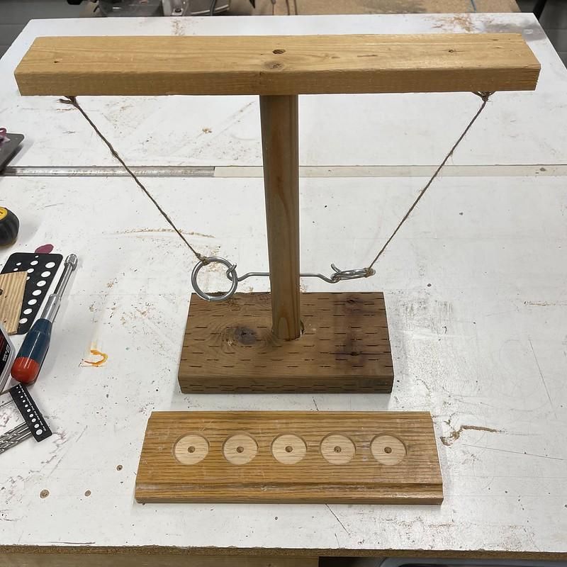 DIY Tabletop Hook and Ring Game W/Shot Ladder : 6 Steps (with Pictures ...