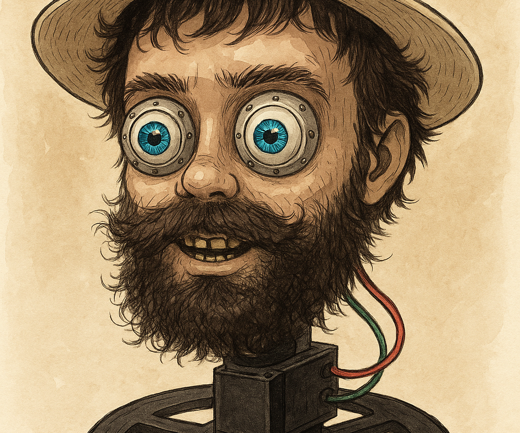 Creepy Animatronic Head With Spare Parts and AI Vision : 5 Steps (with ...