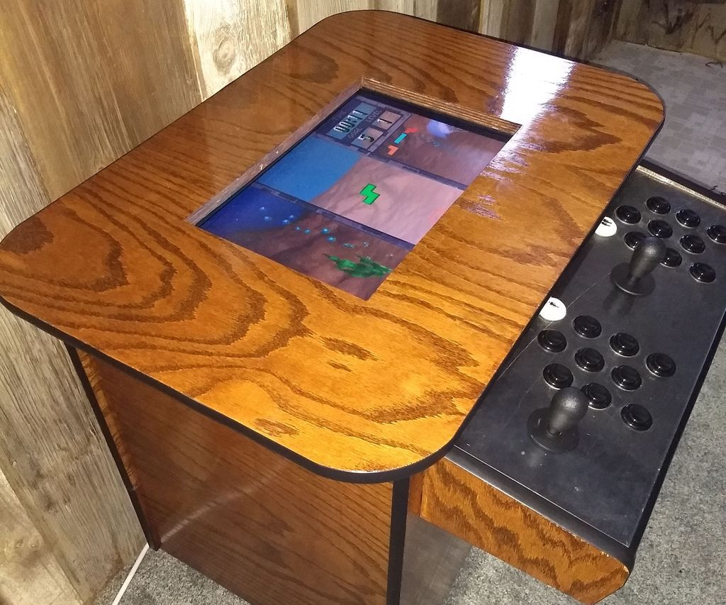 Cocktail Table Arcade Cabinet : 8 Steps - Instructables