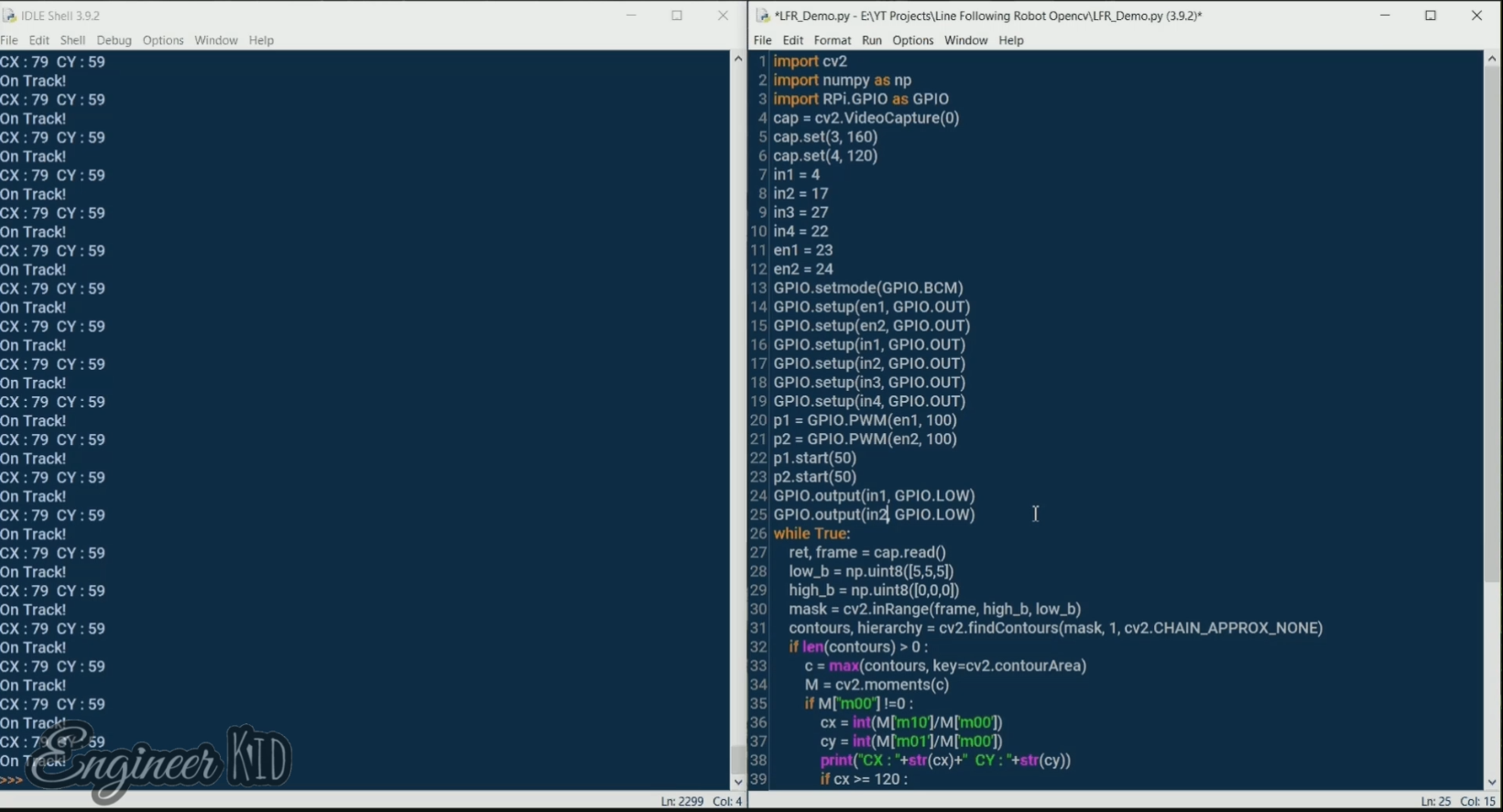 OpenCV Based Line Following Robot : 3 Steps - Instructables