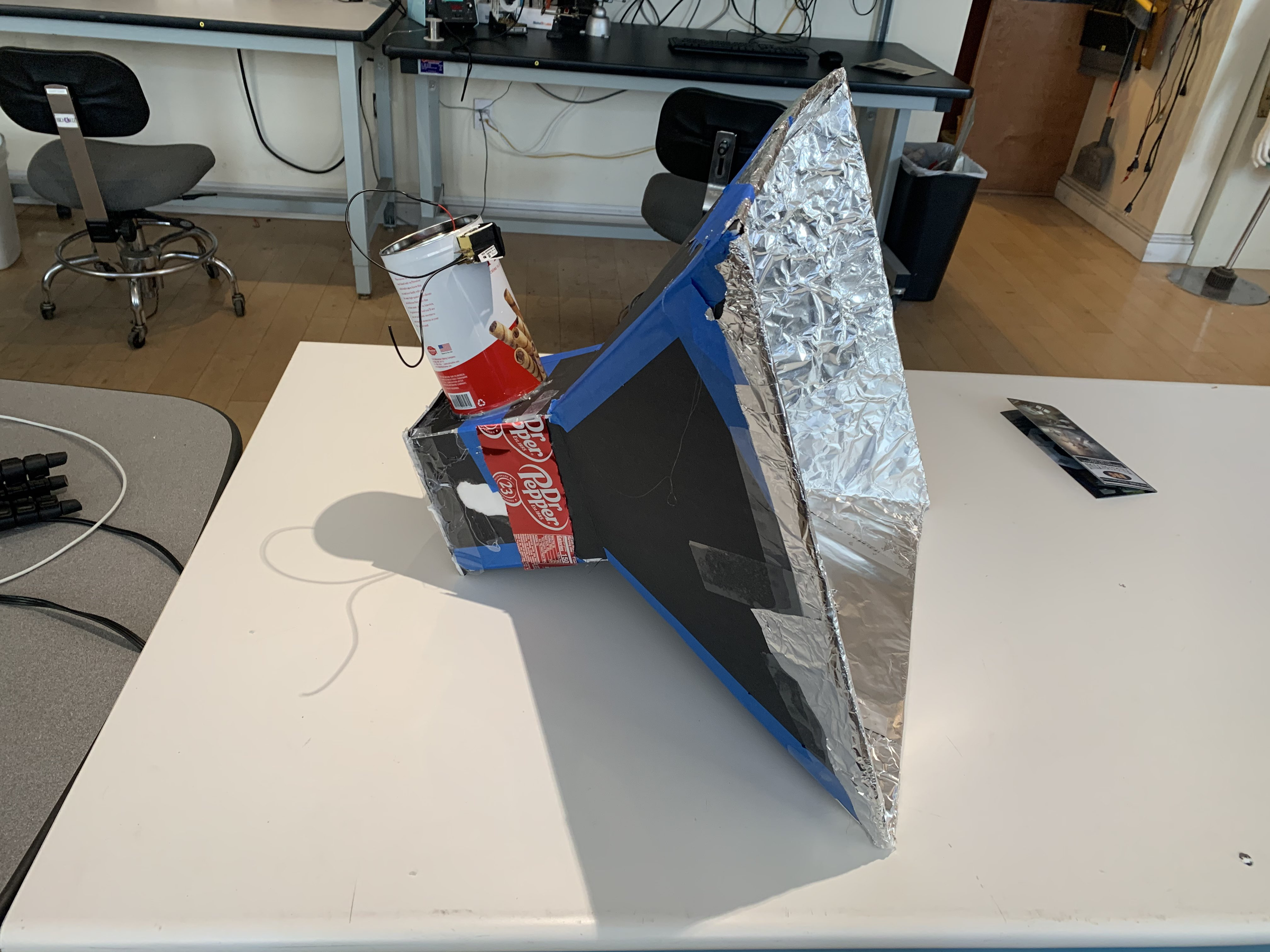 How to Make a Radio Telescope From Household Materials : 6 Steps ...