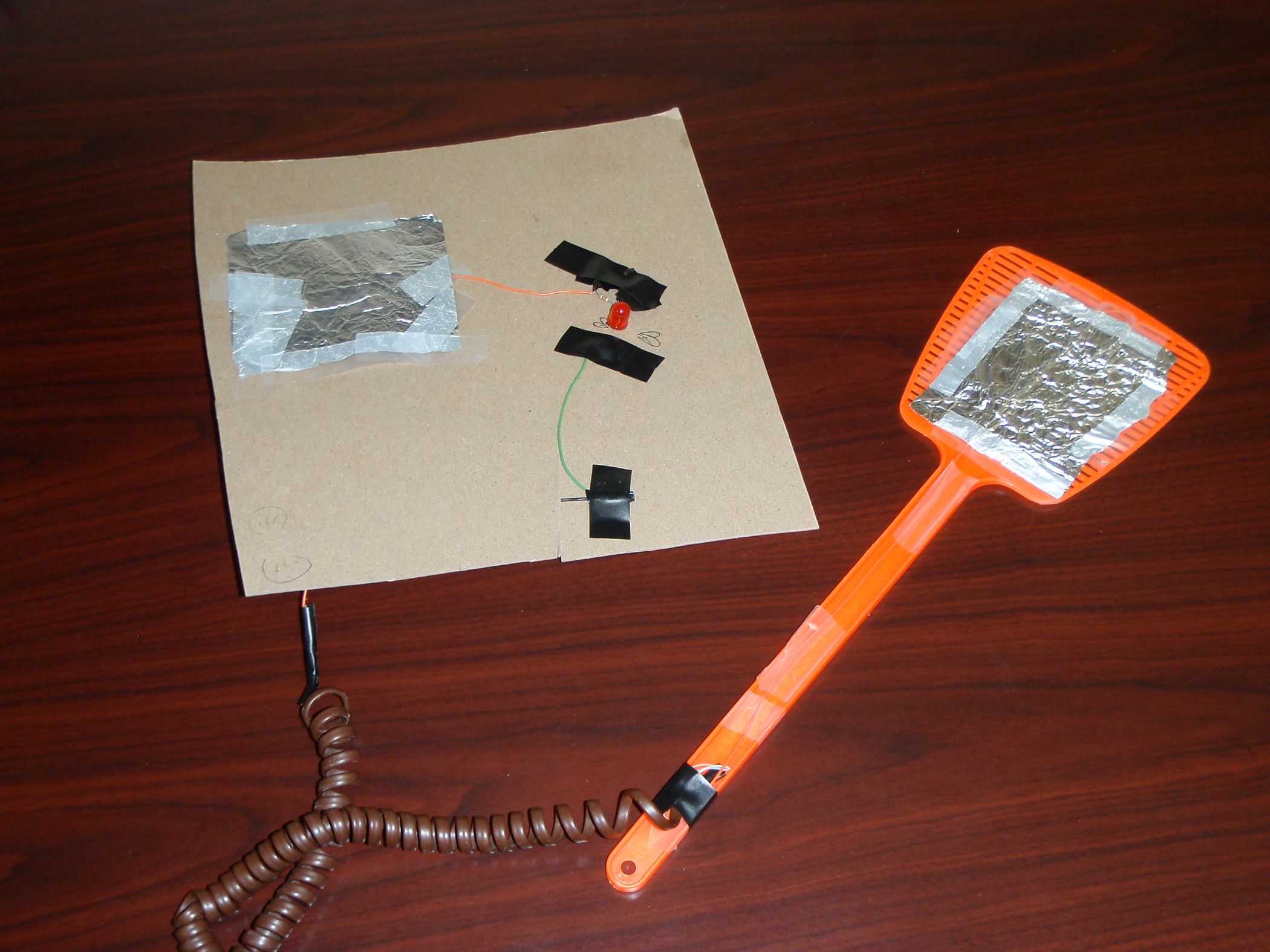 How to Make an LED Fly Swatter Switch : 8 Steps - Instructables