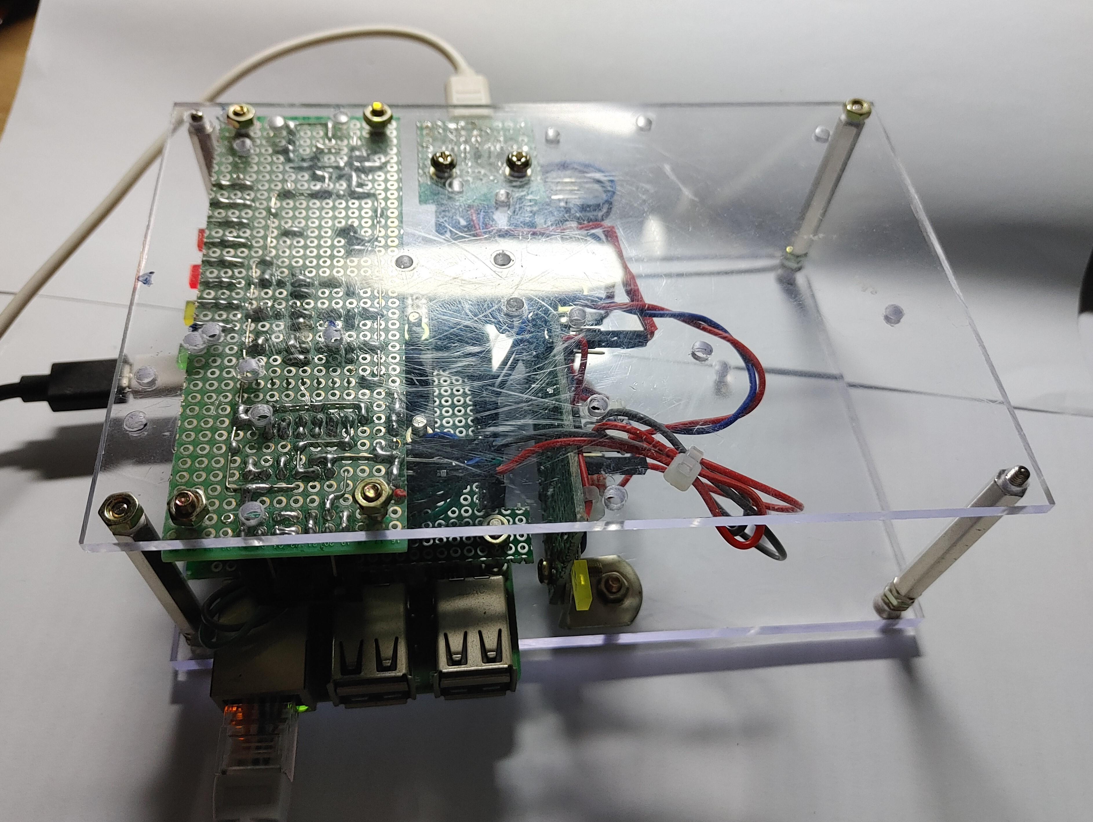 Raspberry Pi Box of Cooling FAN With CPU Temperature Indicator : 10 ...