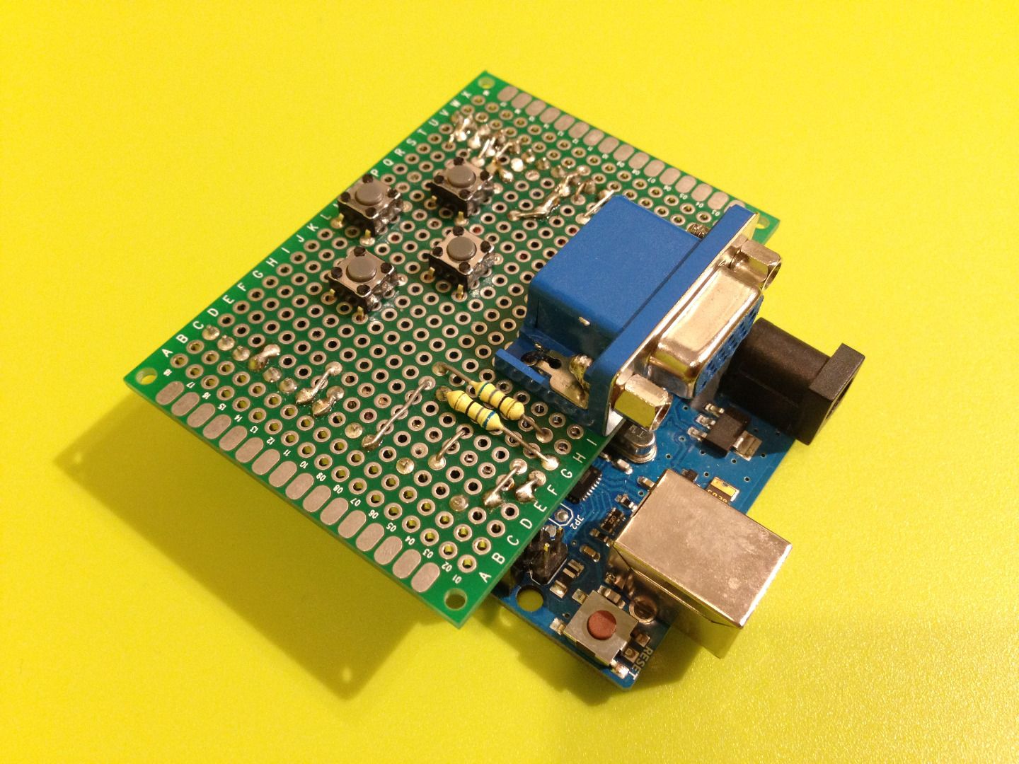 VGA Tetris With Arduino Uno - Instructables