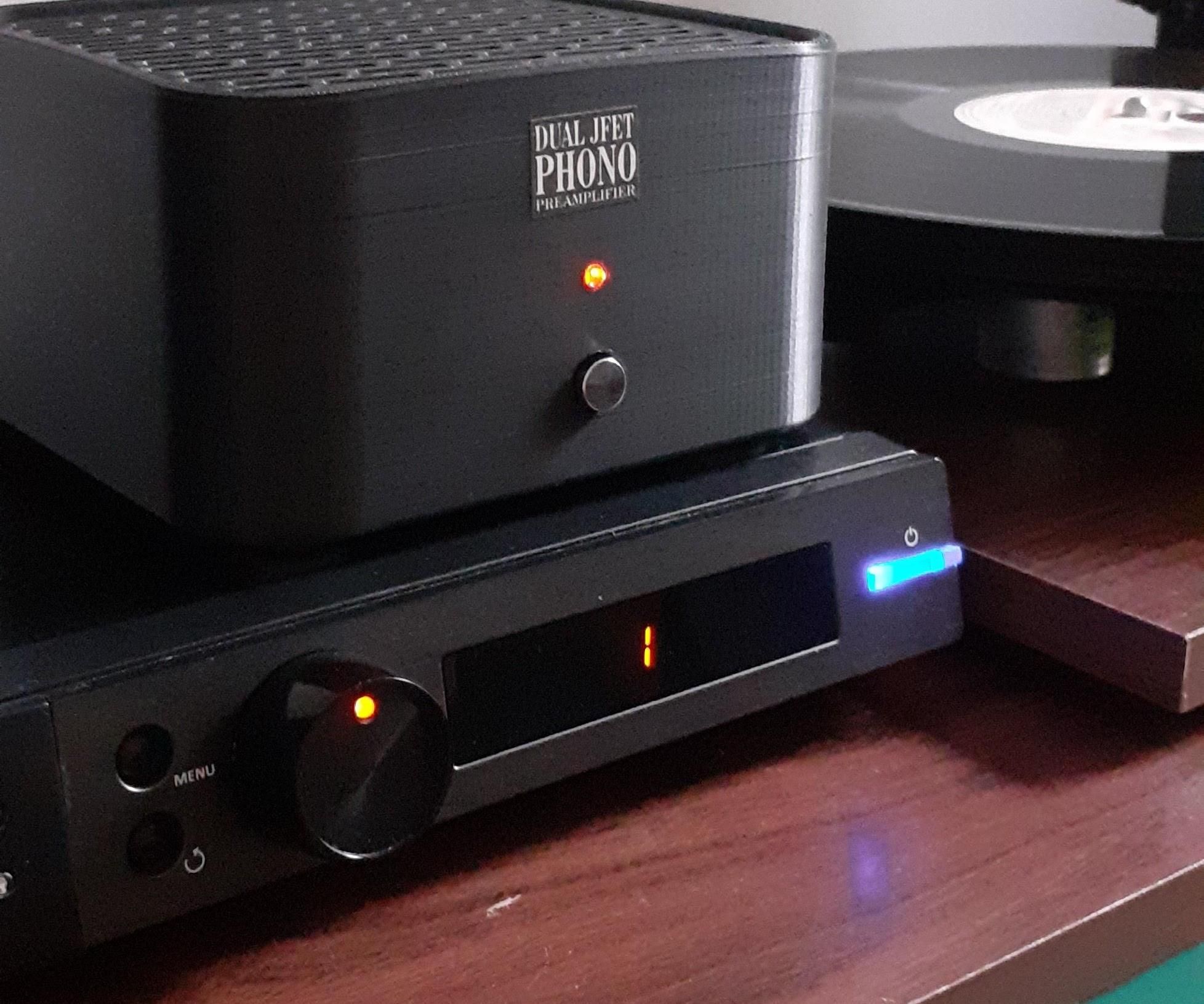Dual JFET Phono Preamp - Pré-amplificador Para Toca Discos Com Ajustes ...