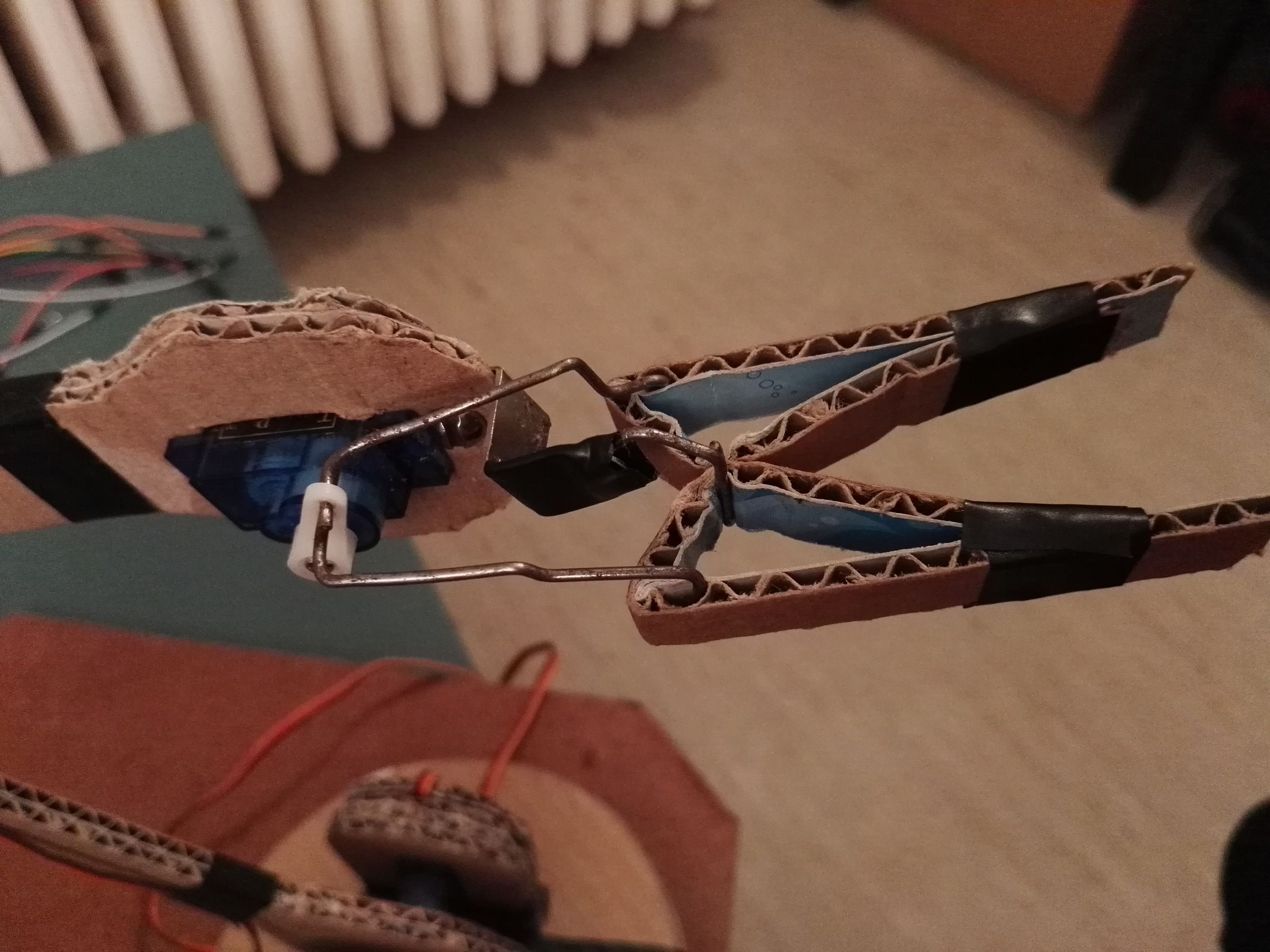 CARDBIRD - the Cardboard Robotic Arm : 7 Steps (with Pictures ...