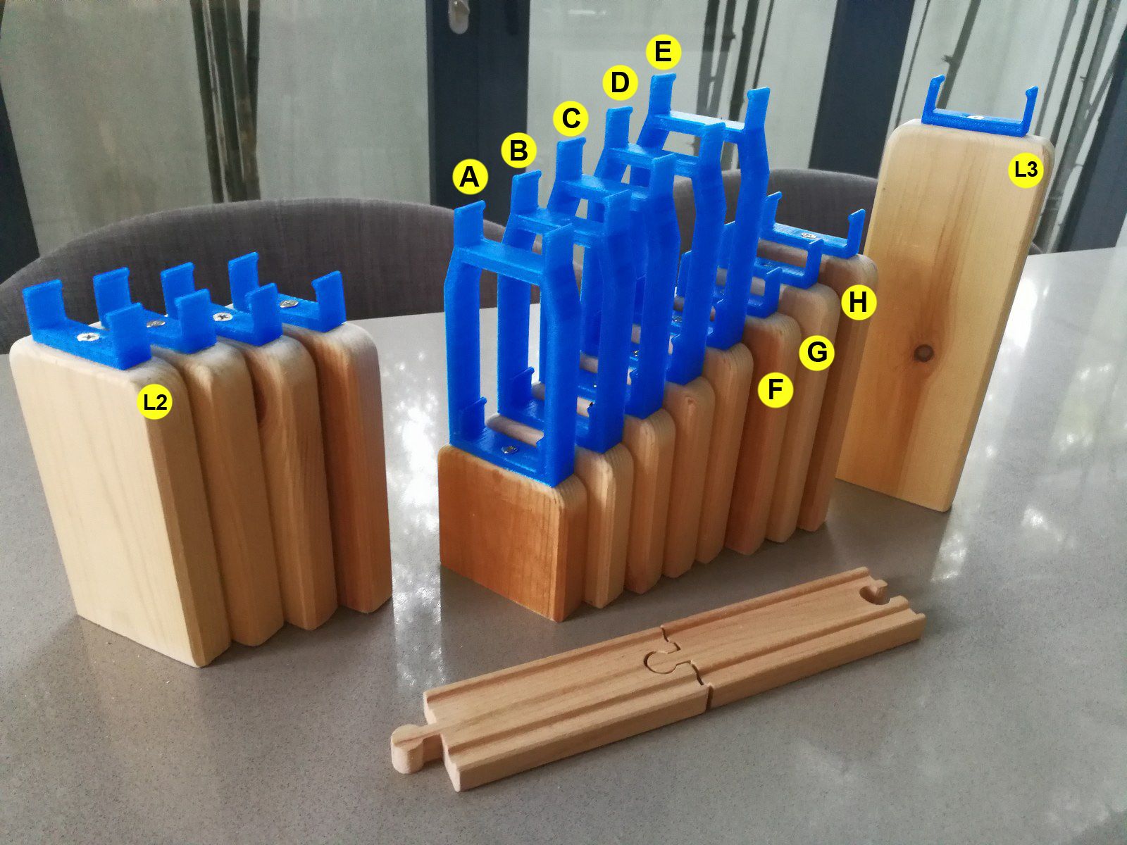 Spiral Ramp for Wooden Train Tracks : 6 Steps (with Pictures ...