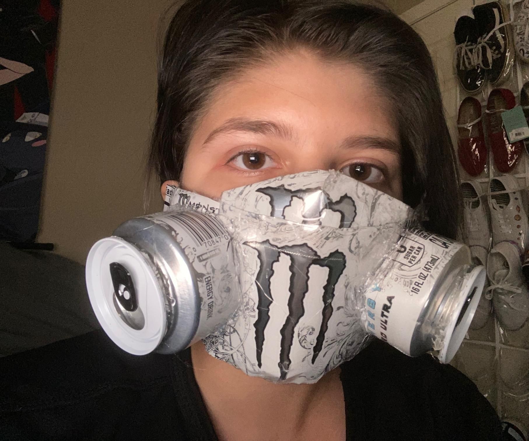 Monster Can Mask : 10 Steps - Instructables