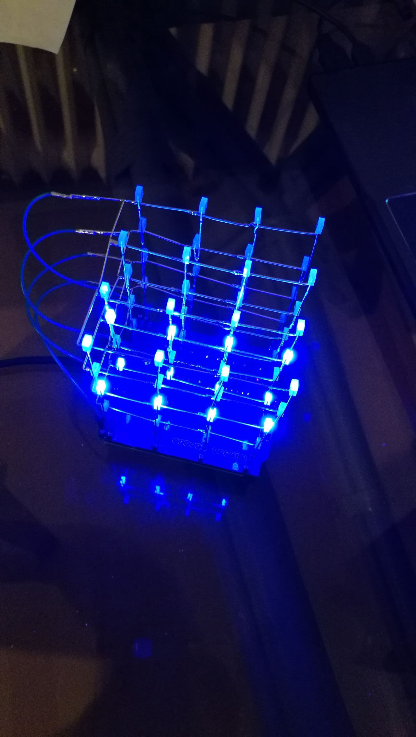 Arduino LED 4x4x4 Cube With 595 Shift Registers DIY Kit : 3 Steps - Instructables