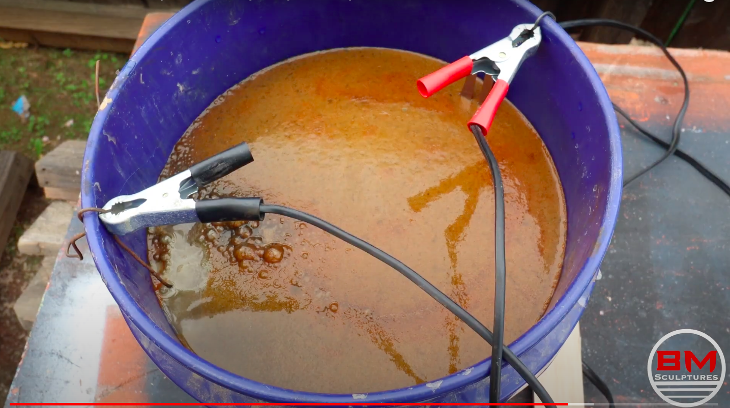 How to Metal Etch / Easy Metal Etching Using Electricity : 13 Steps ...