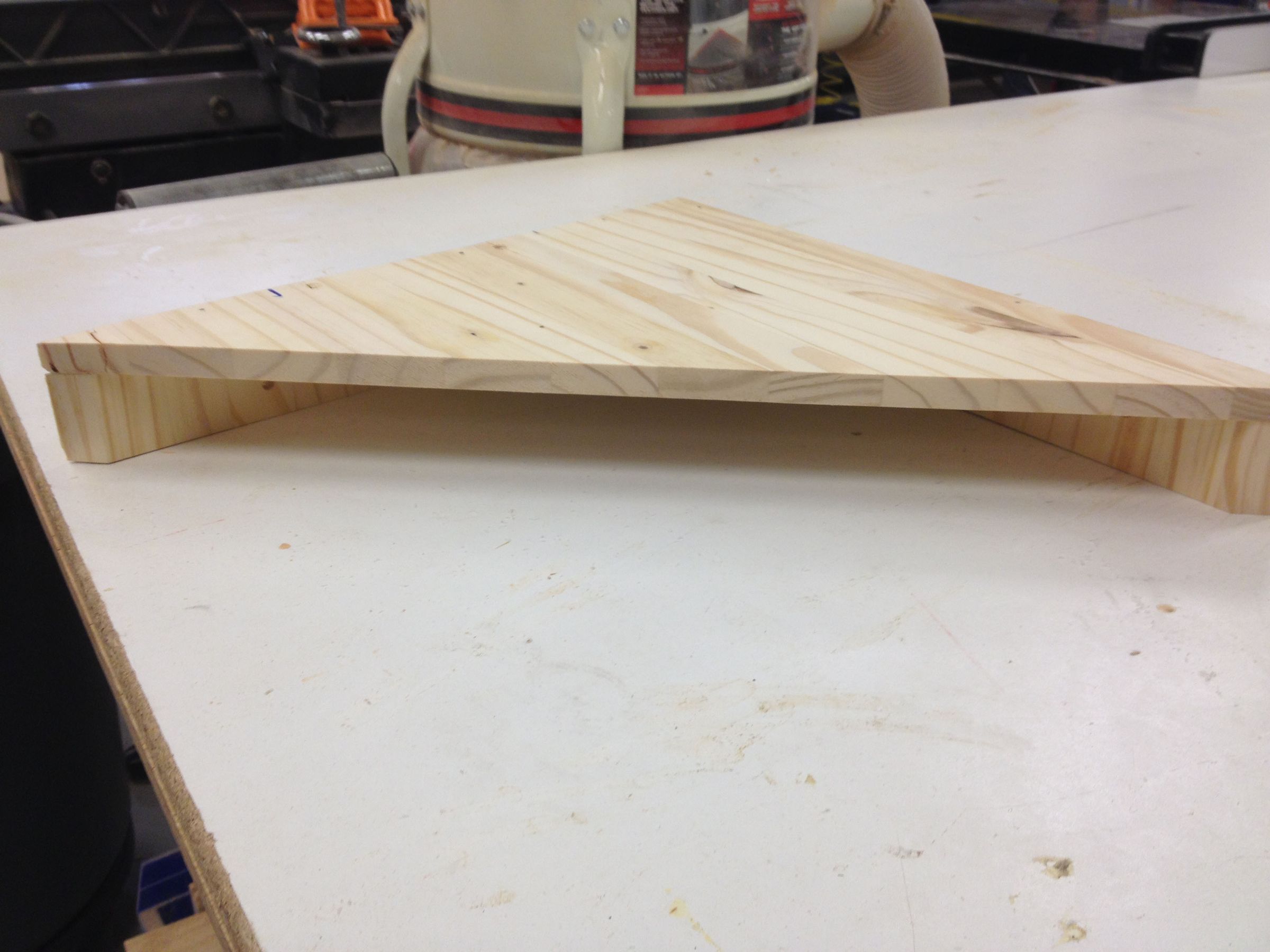 How to Make a Strong Corner Shelf for Under $12 @ Techshop : 4 Steps ...