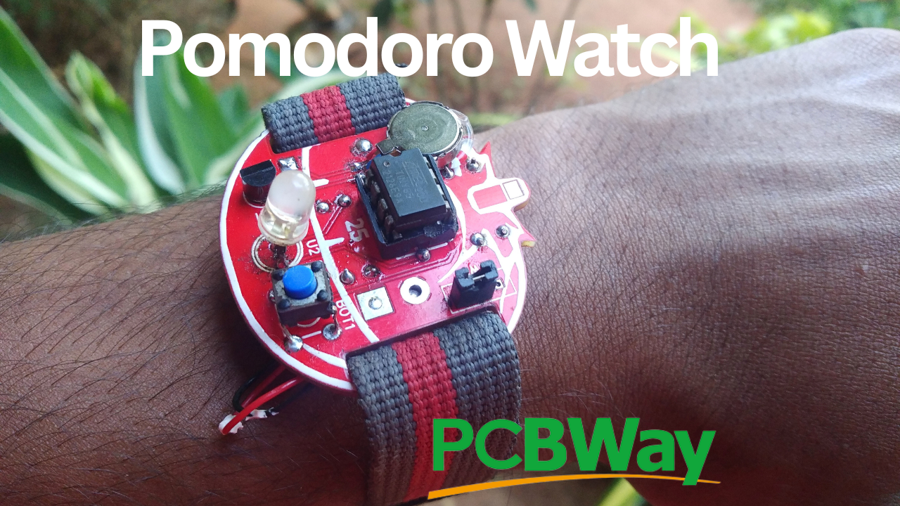 DIY Pomodoro PCB Watch - Boost Your Productivity! : 13 Steps ...