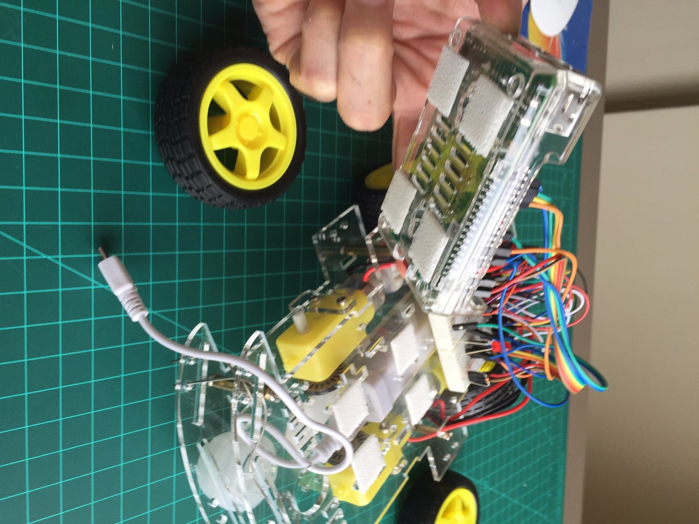 Iot Controlling A Raspberry Pi Robot Over Internet With Html And Shell Scripts Only 9 Steps