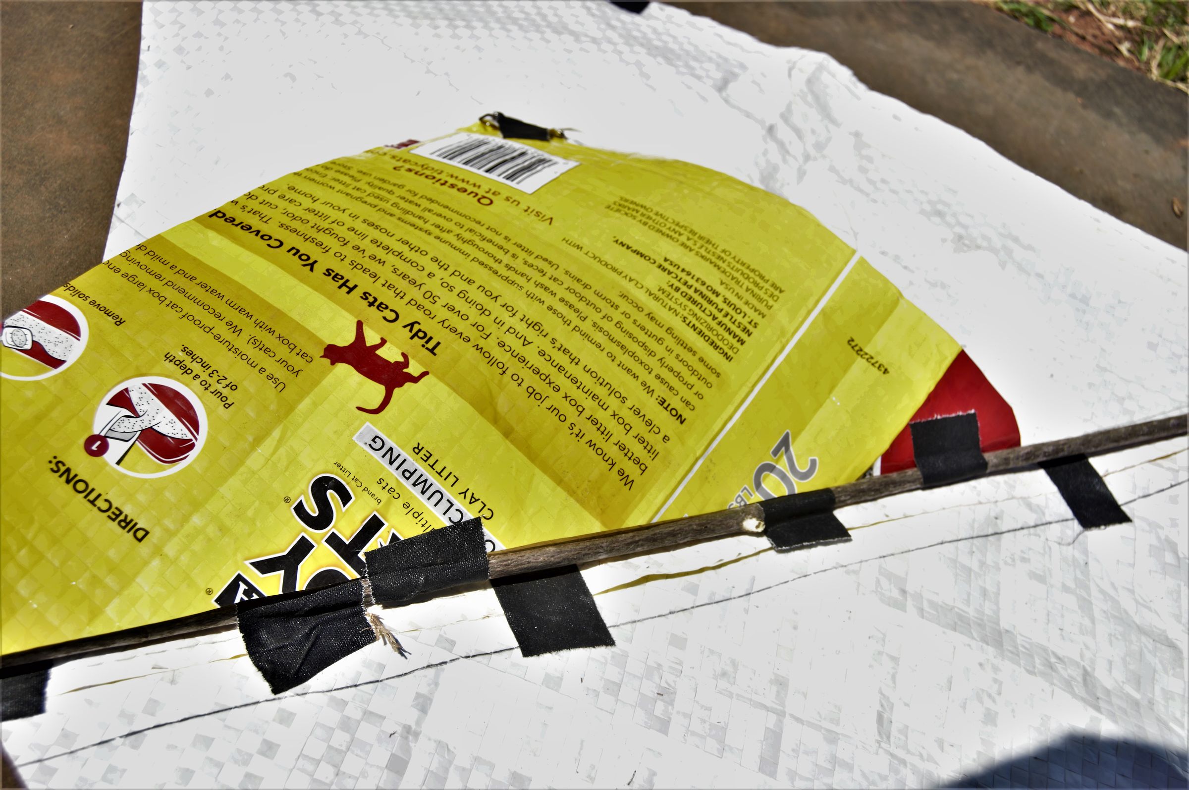 DIY Recycled Material Kite : 7 Steps (with Pictures) - Instructables