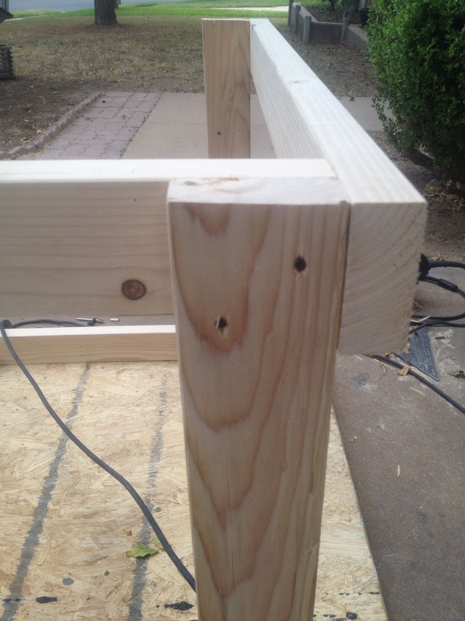 Work Table on Wheels | 4' X 8' : 14 Steps (with Pictures) - Instructables