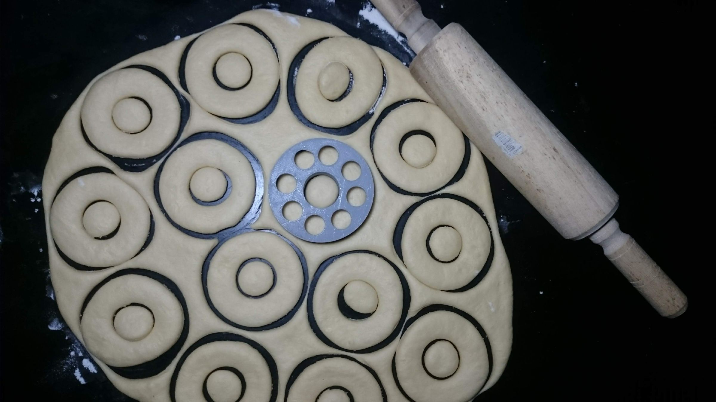 Easy Chocolate Donuts (3D Printed Donut Cutter!) : 6 Steps - Instructables