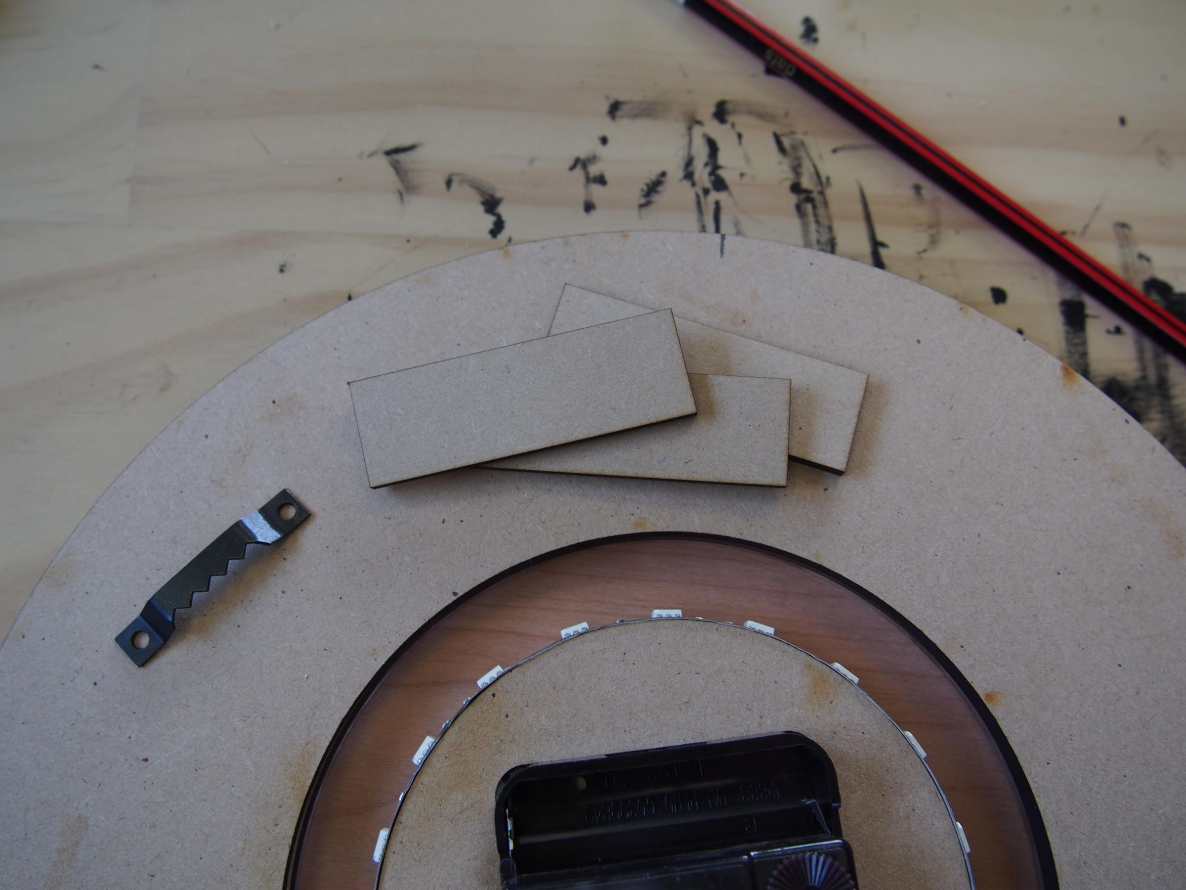 LED Light Wall Clock : 12 Steps (with Pictures) - Instructables