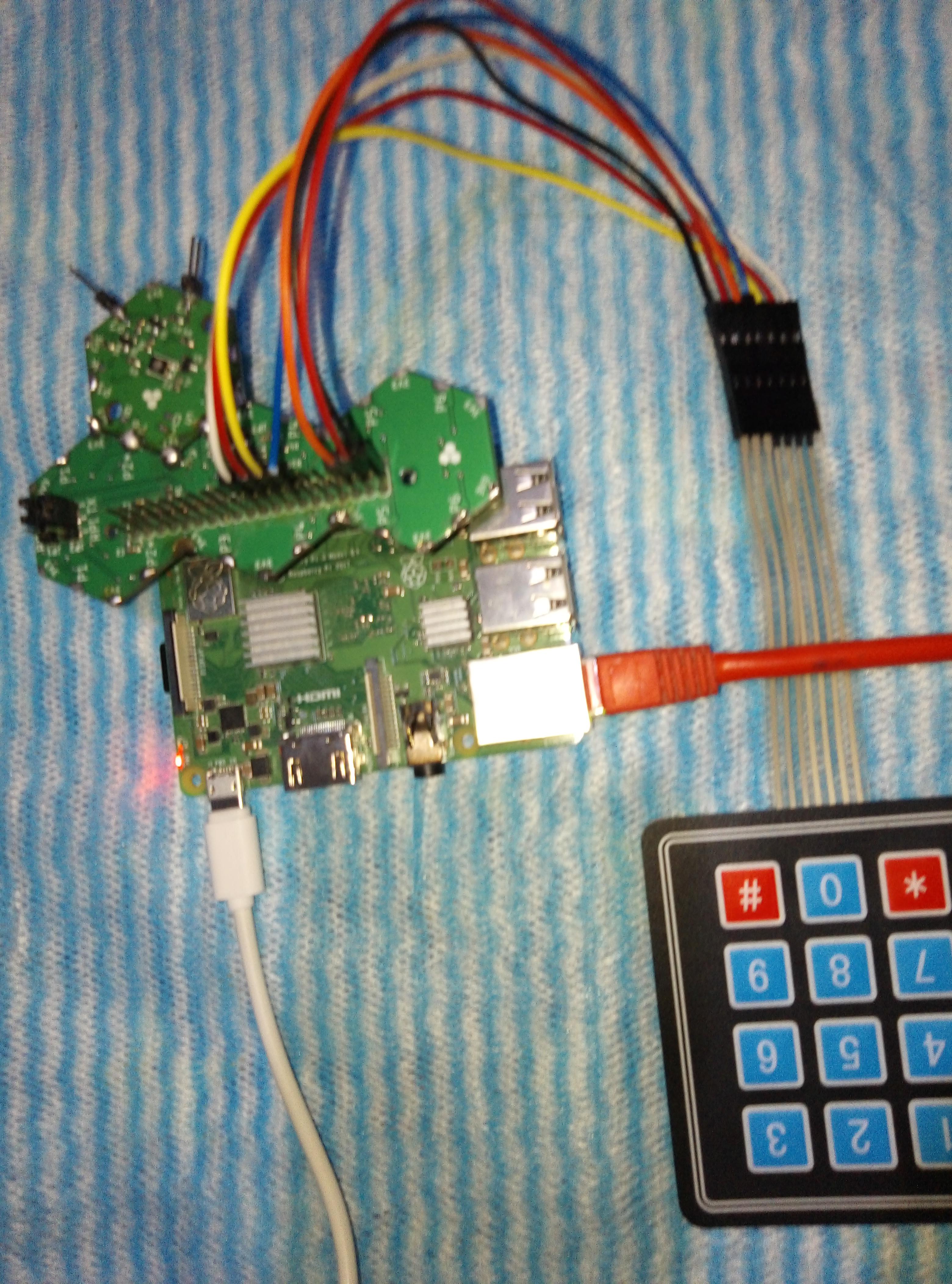 Controlling Hexabitz RGB LED Module Using 4x3 Keypad Via Raspberry Pi ...