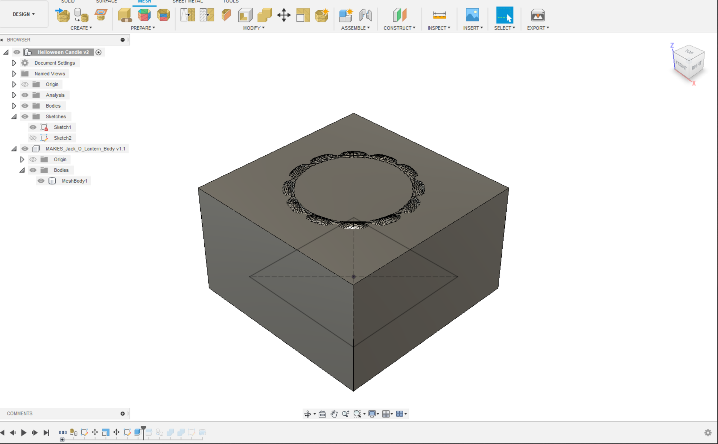 Custom Candle Casting Using Fusion360. : 7 Steps (with Pictures ...