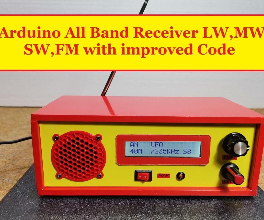 Arduino All Band Receiver LW,MW,SW,FM With Improved Code - Instructables