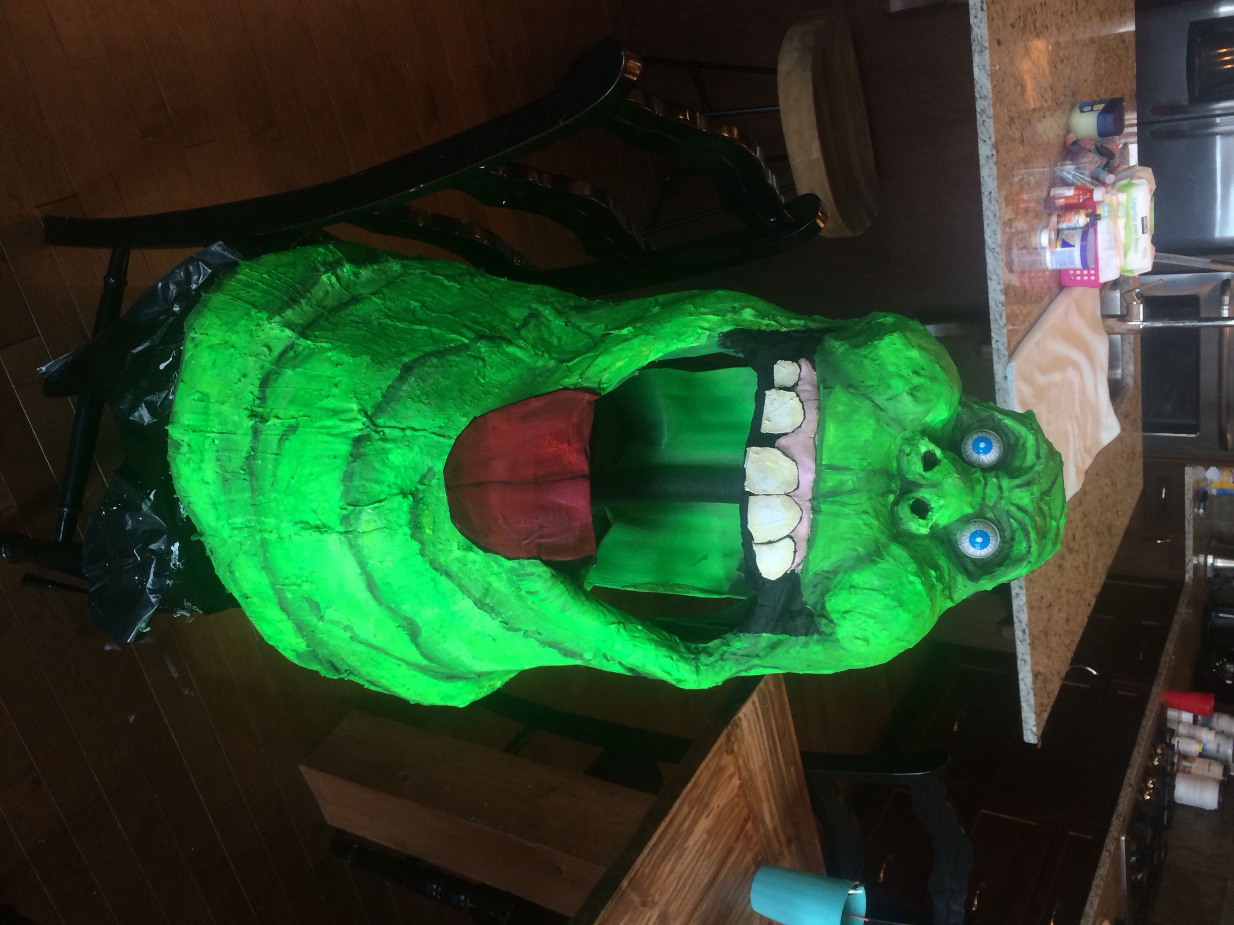 Slimer Ghostbusters Costume : 11 Steps (with Pictures) - Instructables