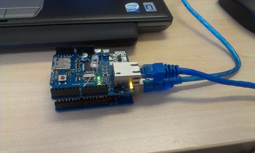 Arduino Webserver Controlled Led 3 Steps Instructables