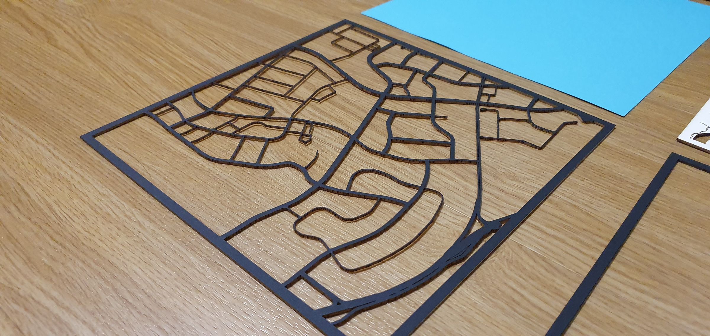 Lasercut: Street Maps : 8 Steps (with Pictures) - Instructables
