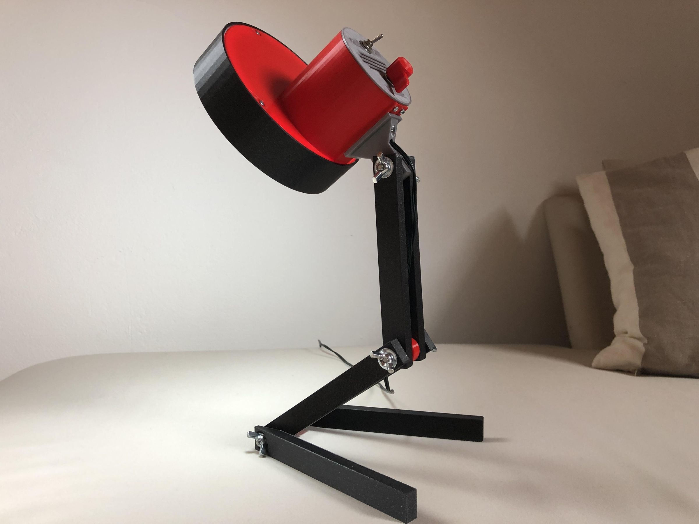 USB Desk Lamp - Dimmable - 3D Printed : 9 Steps (with Pictures ...